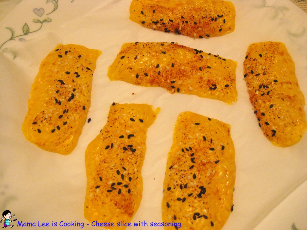 Cheese Slice with Seasoning – Mama Lee is Cooking （咱家小饭桌）