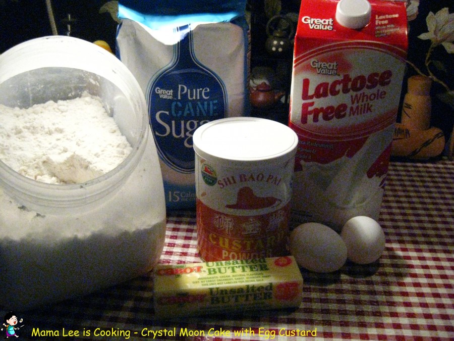 Crystal Moon Cake with Egg Custard – Mama Lee is Cooking （咱家小饭桌）