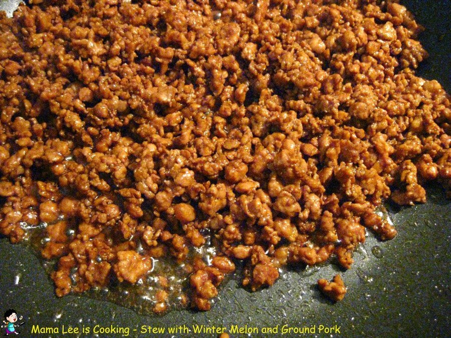 Stew with Winter Melon and Ground Pork – Mama Lee is Cooking （咱家小饭桌）