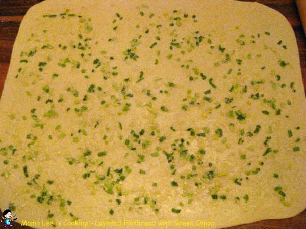 Layered Flat Bread with Green Onion – Mama Lee is Cooking （咱家小饭桌）