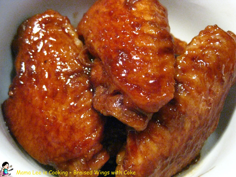 Braised Wings with Coke – Mama Lee is Cooking （咱家小饭桌）